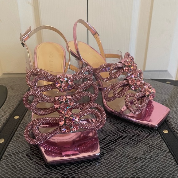 MACH & MACH | Shoes | Mach Mach Triple Bow Heels | Poshmark